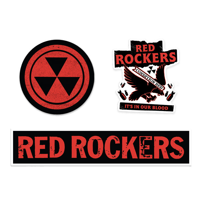 Red Rockers Sticker Bundle – JSR Direct